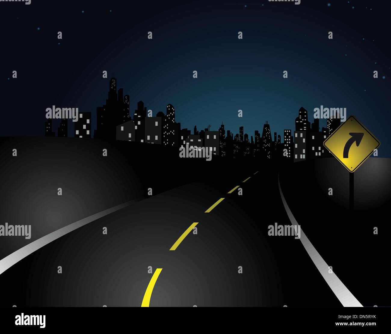 Urban driving Stock Vector Images - Alamy