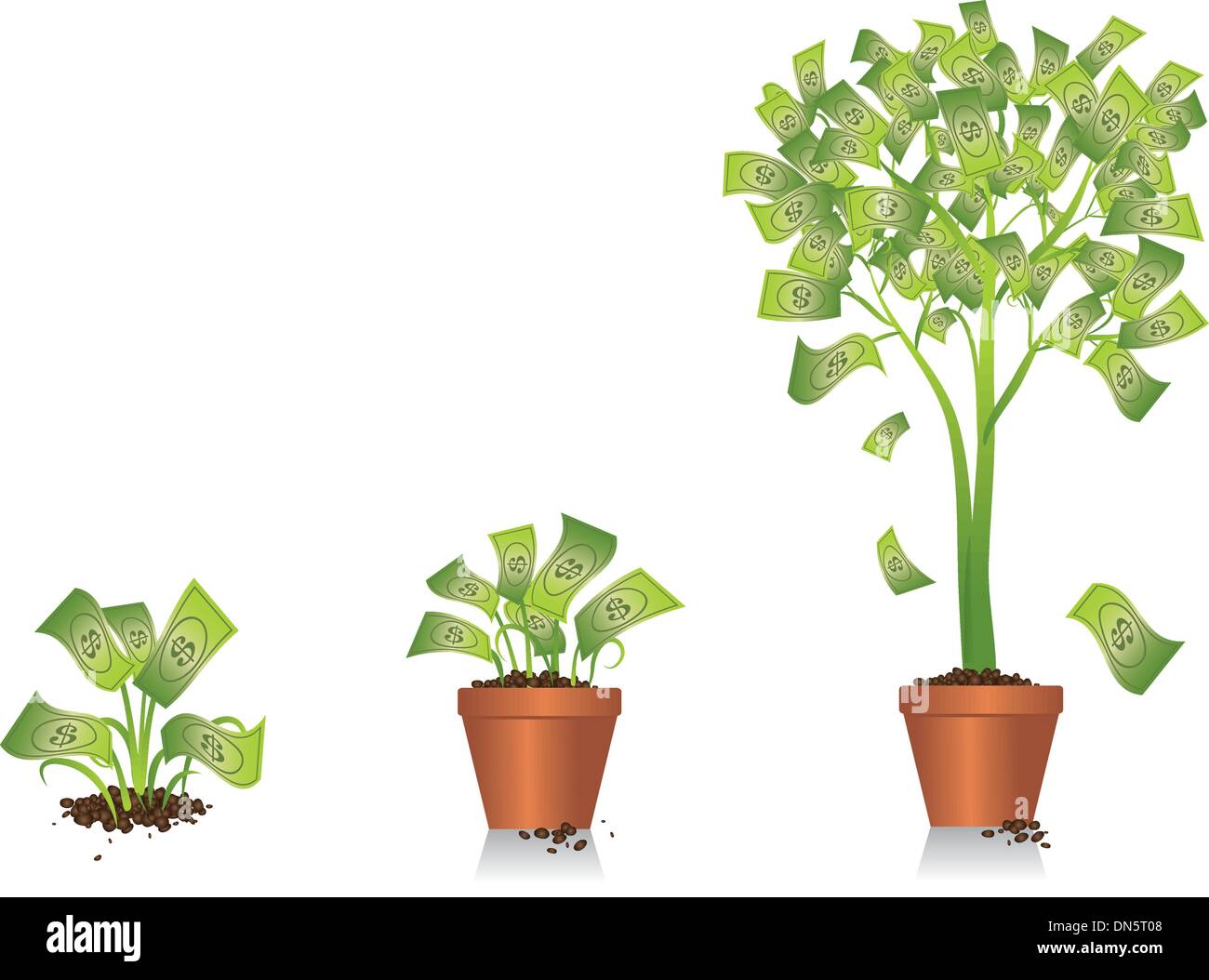 Home seed growing Stock Vector Images - Alamy