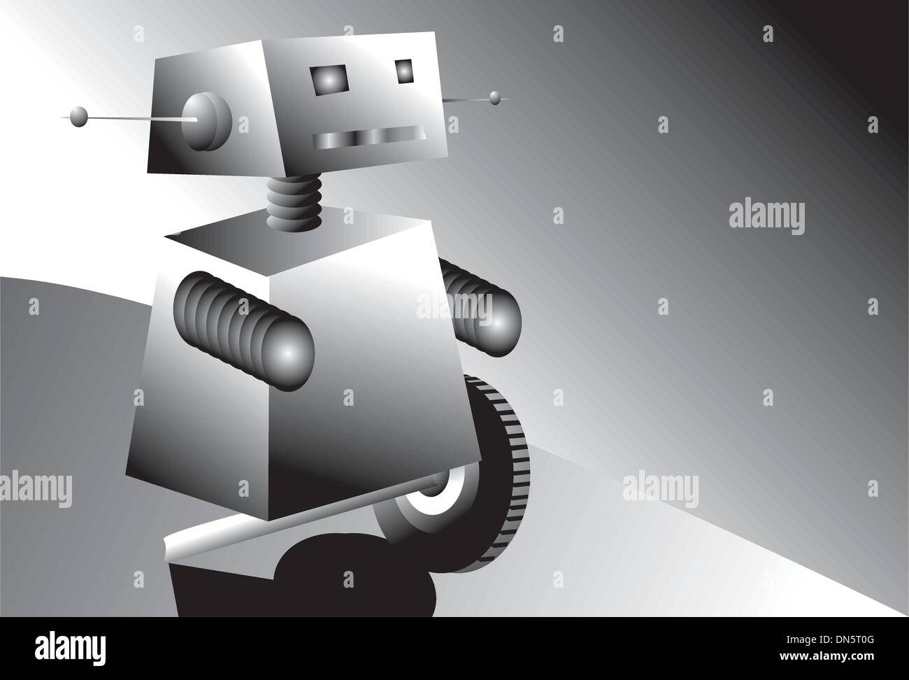 Robot talking hi-res stock photography and images - Alamy