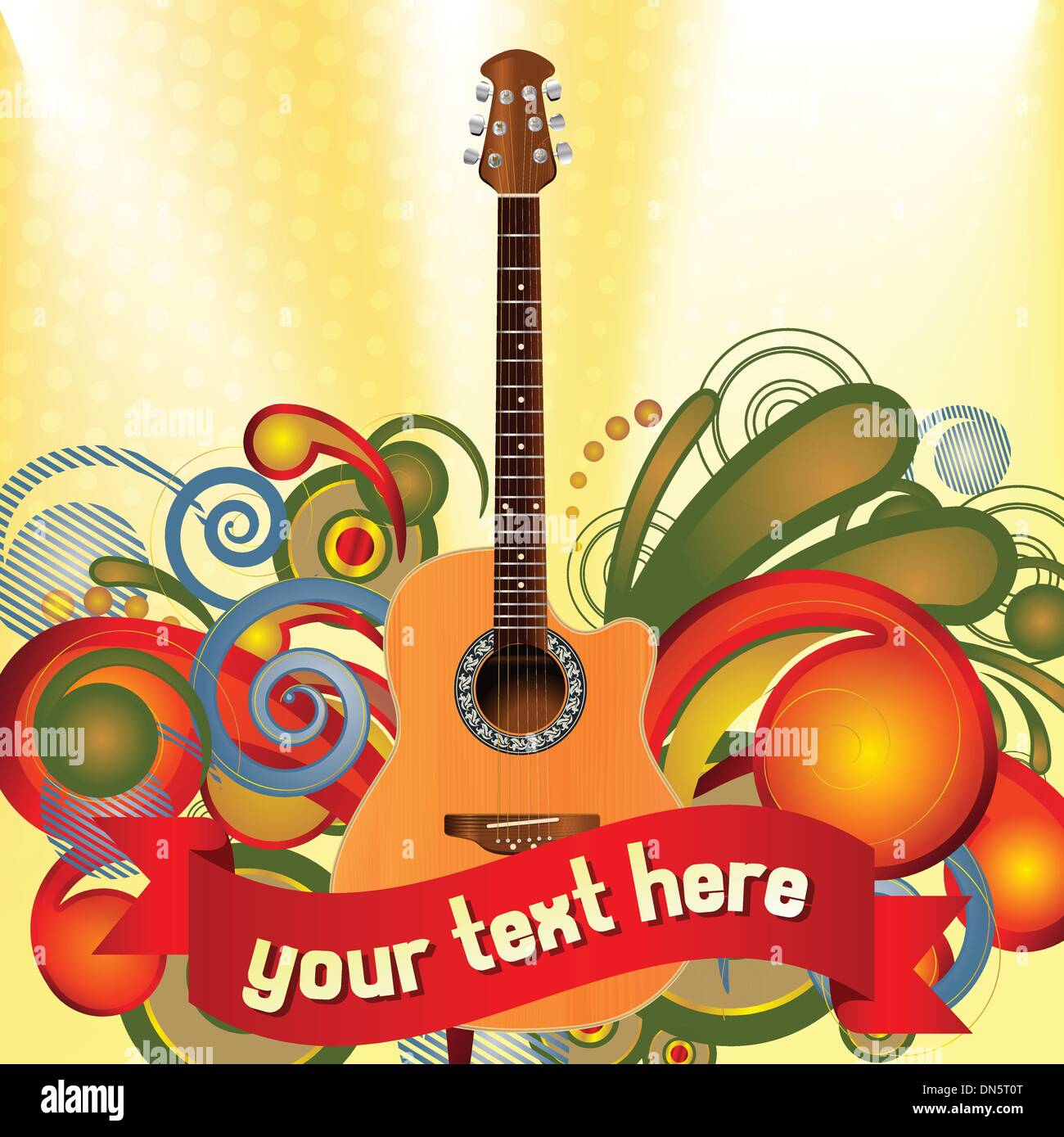 Whimsical Music Theme Stock Vector Image & Art - Alamy