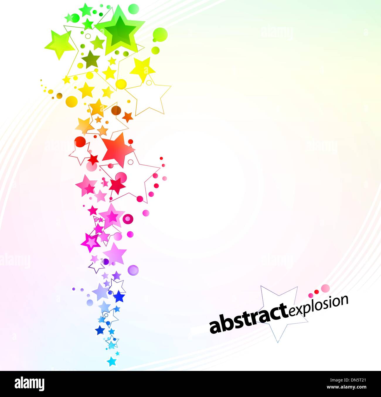 Starry explosion design Stock Vector Image & Art - Alamy