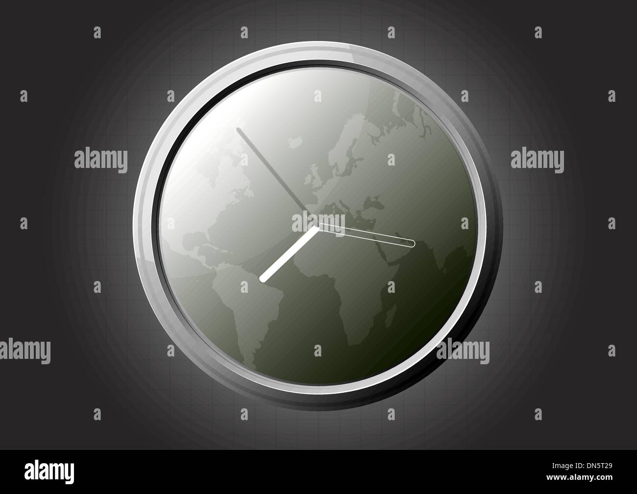 World time zone map Stock Vector Images - Alamy