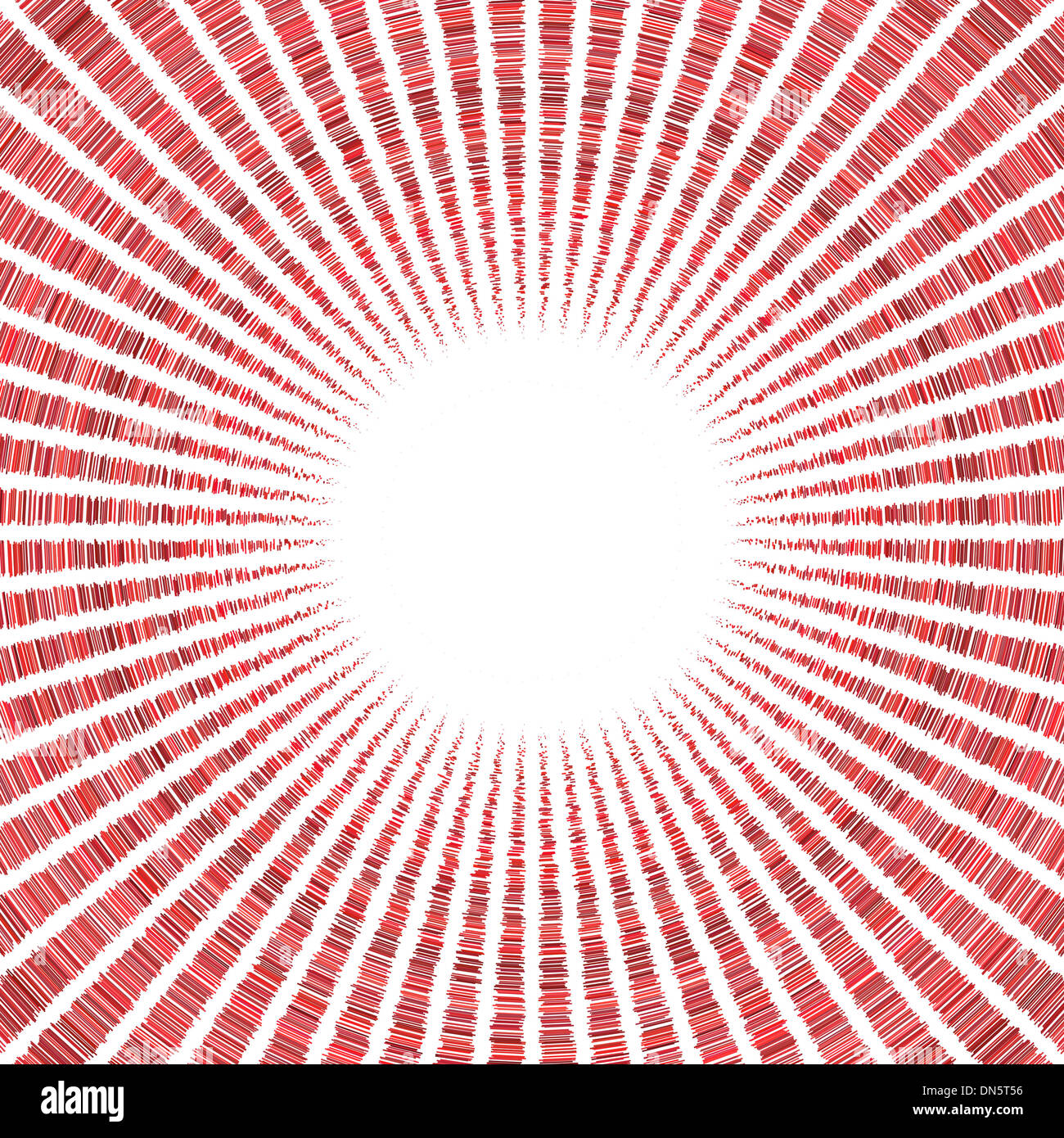 radial red sun pattern on white Stock Photo - Alamy