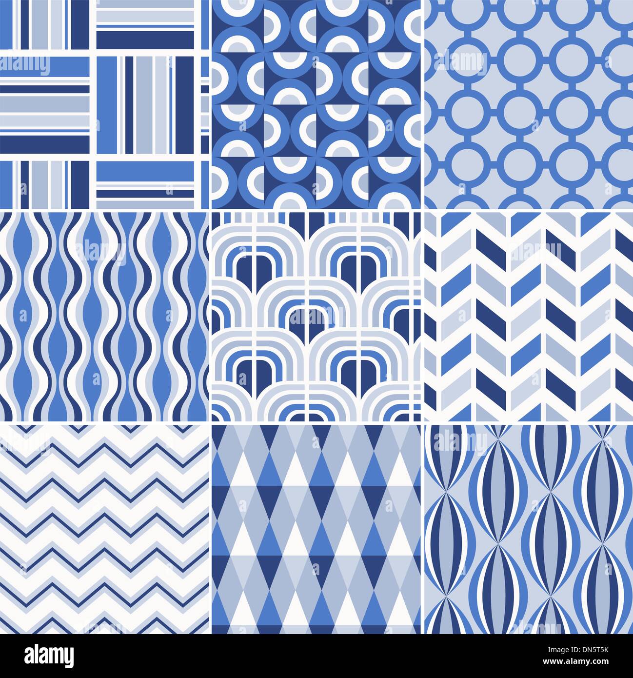 seamless retro pattern Stock Vector Image & Art - Alamy