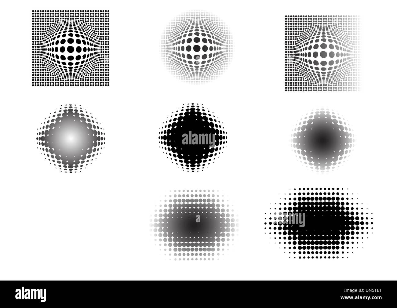 Gradient pattern fading Stock Vector Images - Alamy
