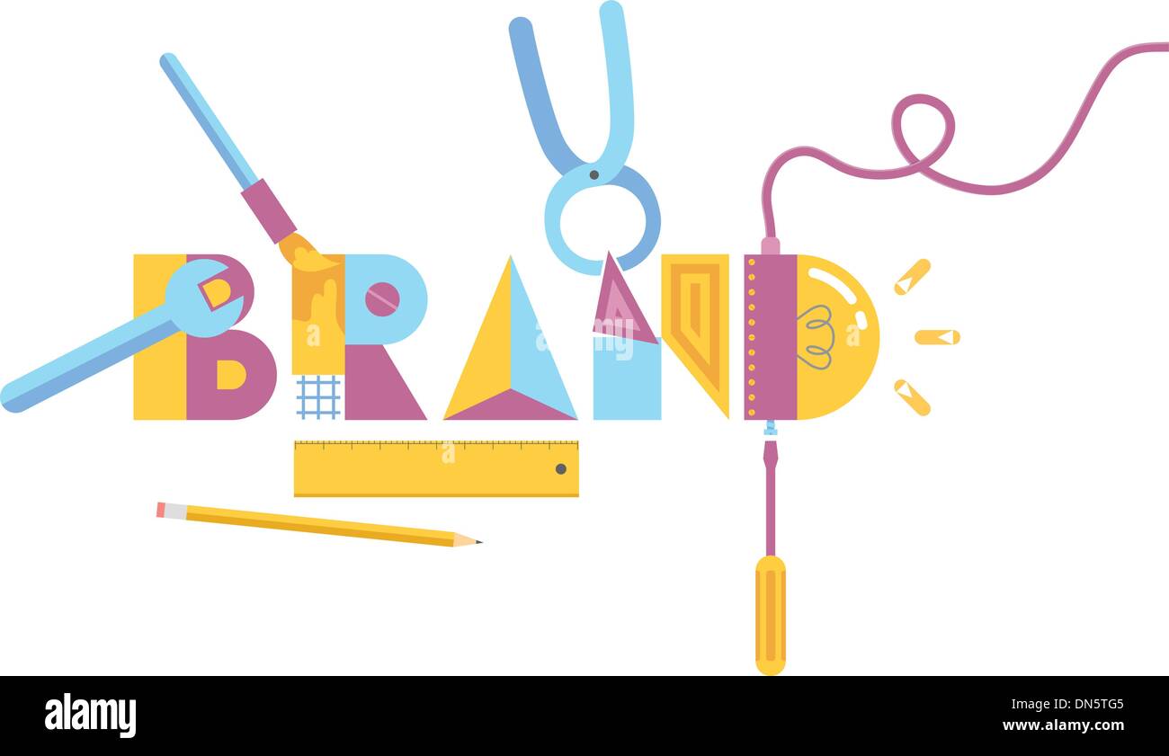 Product management concept elements Cut Out Stock Images & Pictures - Alamy