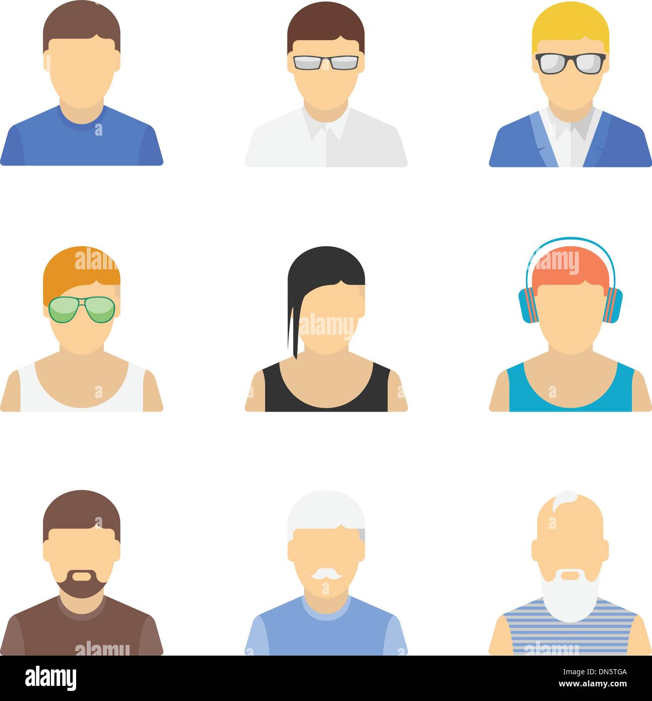 Character pack hi-res stock photography and images - Alamy