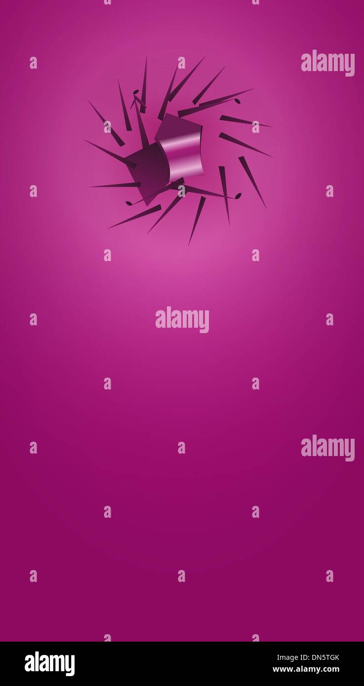 Holiday gift card violet Stock Vector Images - Alamy