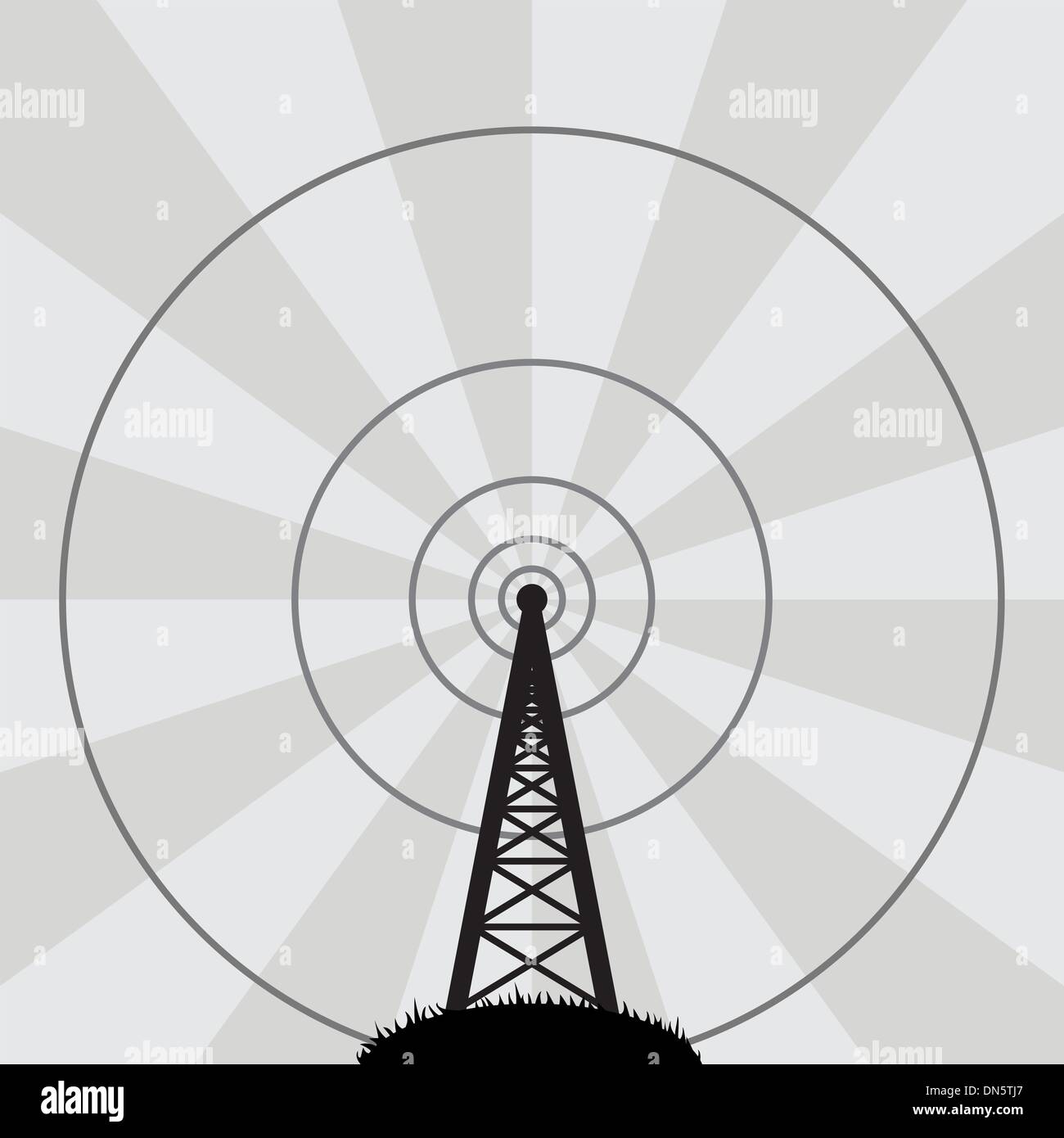 vector radio tower Stock Vector Image & Art - Alamy