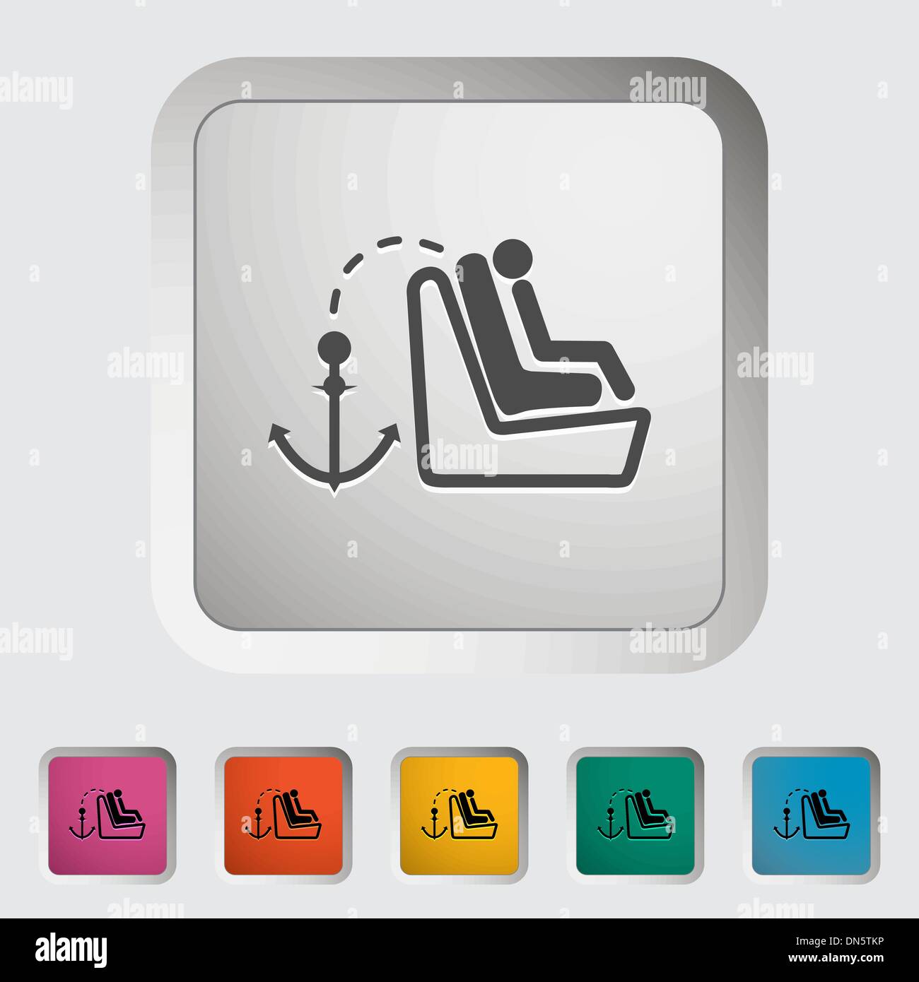 Lower anchors and tethers for children Stock Vector Image & Art - Alamy