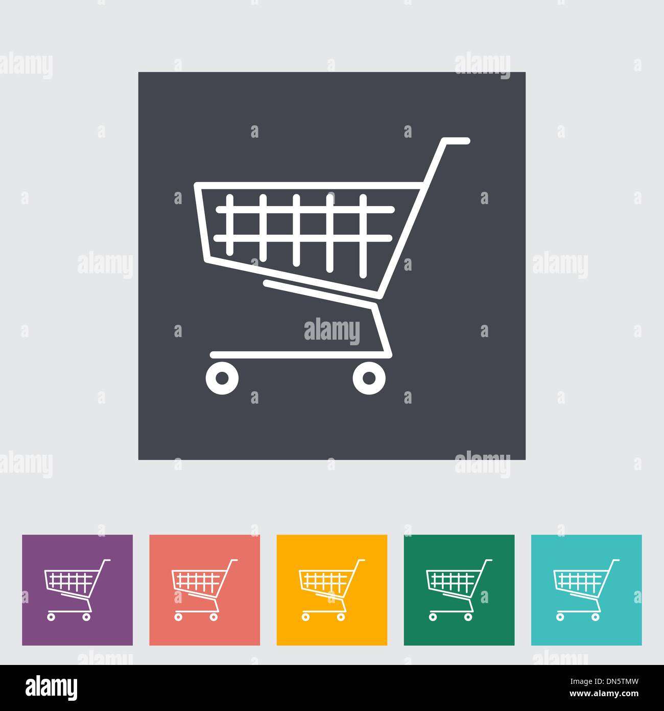 Flat cart hi-res stock photography and images - Alamy