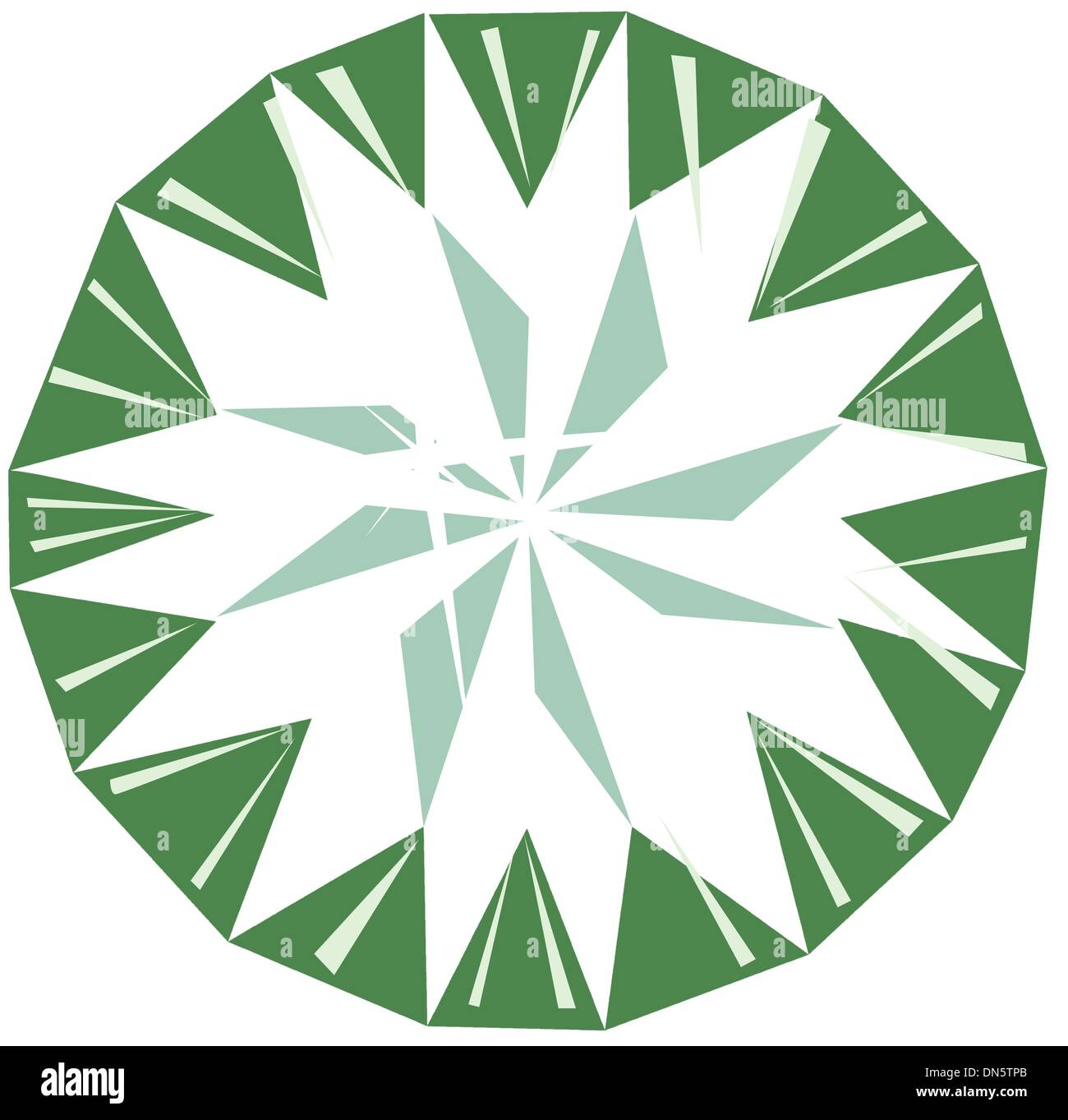 Emerald stone line art hi-res stock photography and images - Alamy