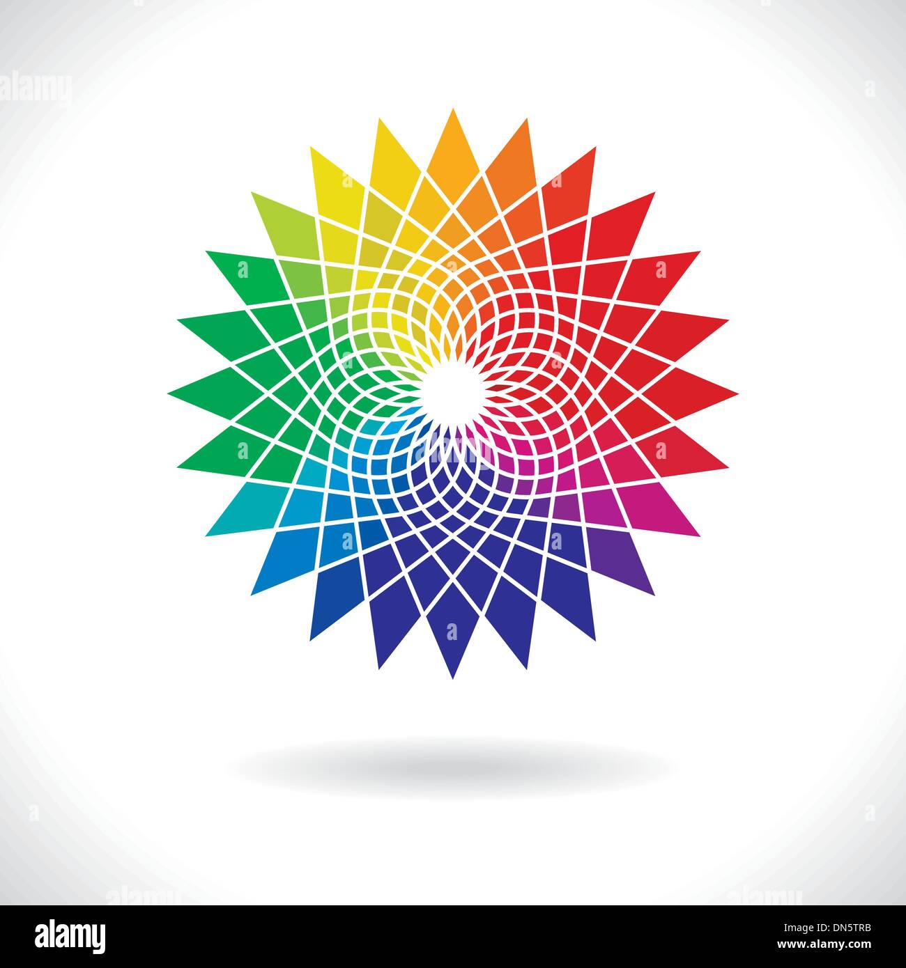 Circle segment art icon Stock Vector Images - Alamy