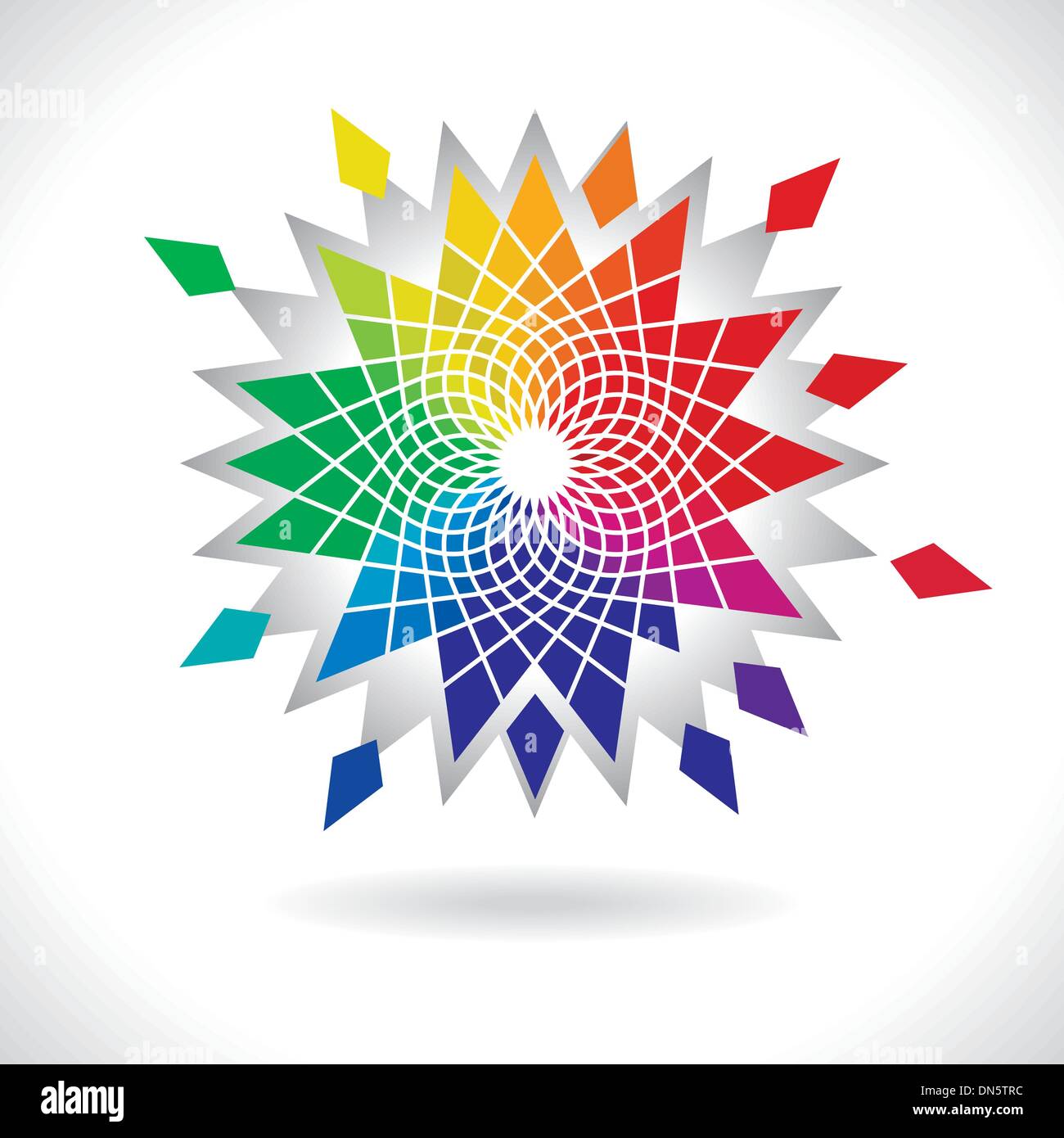 Circle segment art icon Stock Vector Images - Alamy