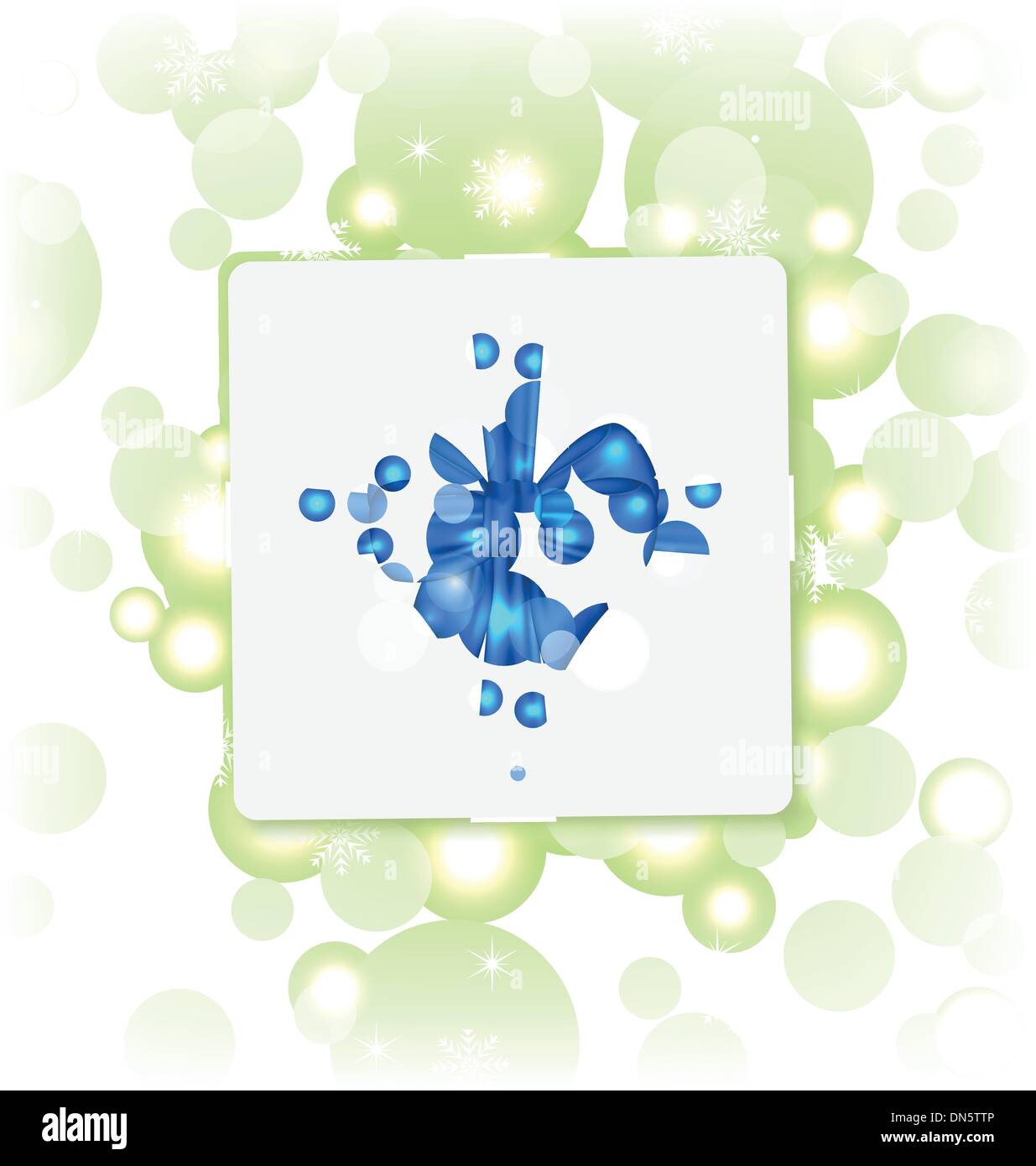 Luxury blue box Stock Vector Images - Alamy