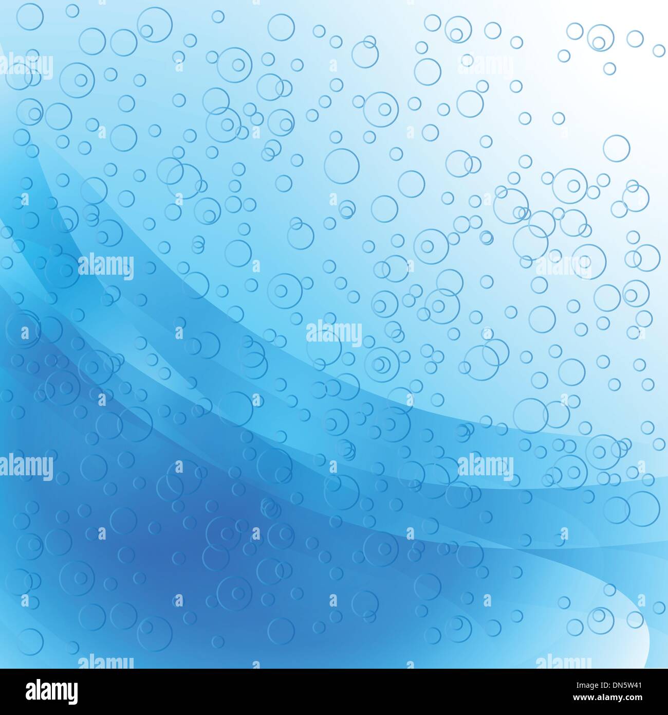Blue water with bubbles background Stock Vector Image & Art - Alamy