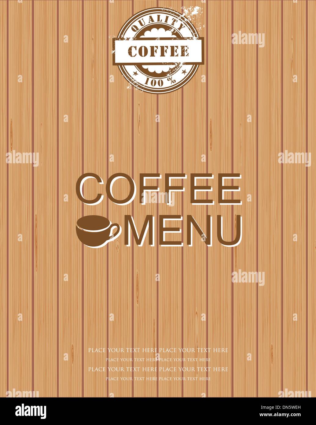 Restaurant or cafe menu design. Vintage style Stock Vector Image & Art ...
