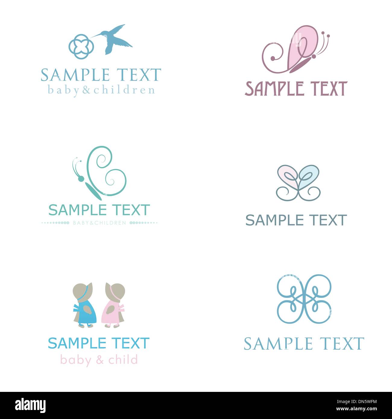 Two black children in Stock Vector Images - Alamy