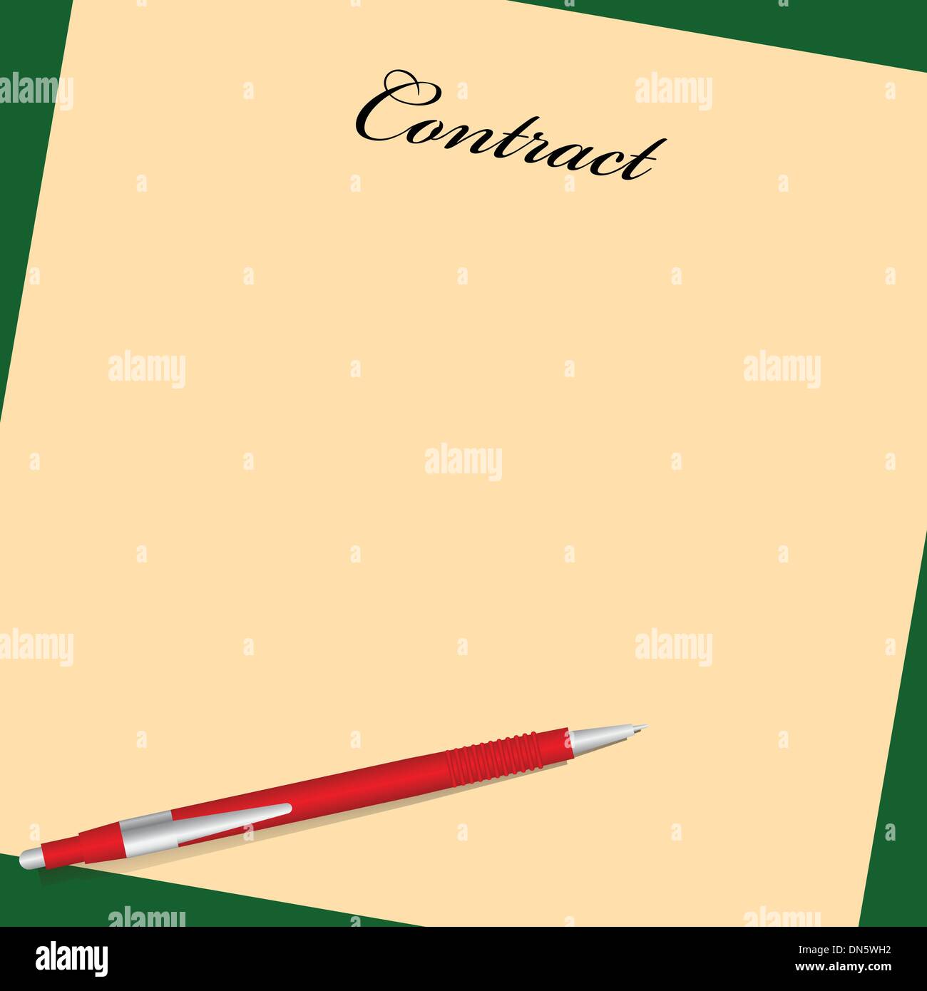 Government contract Stock Vector Images - Alamy