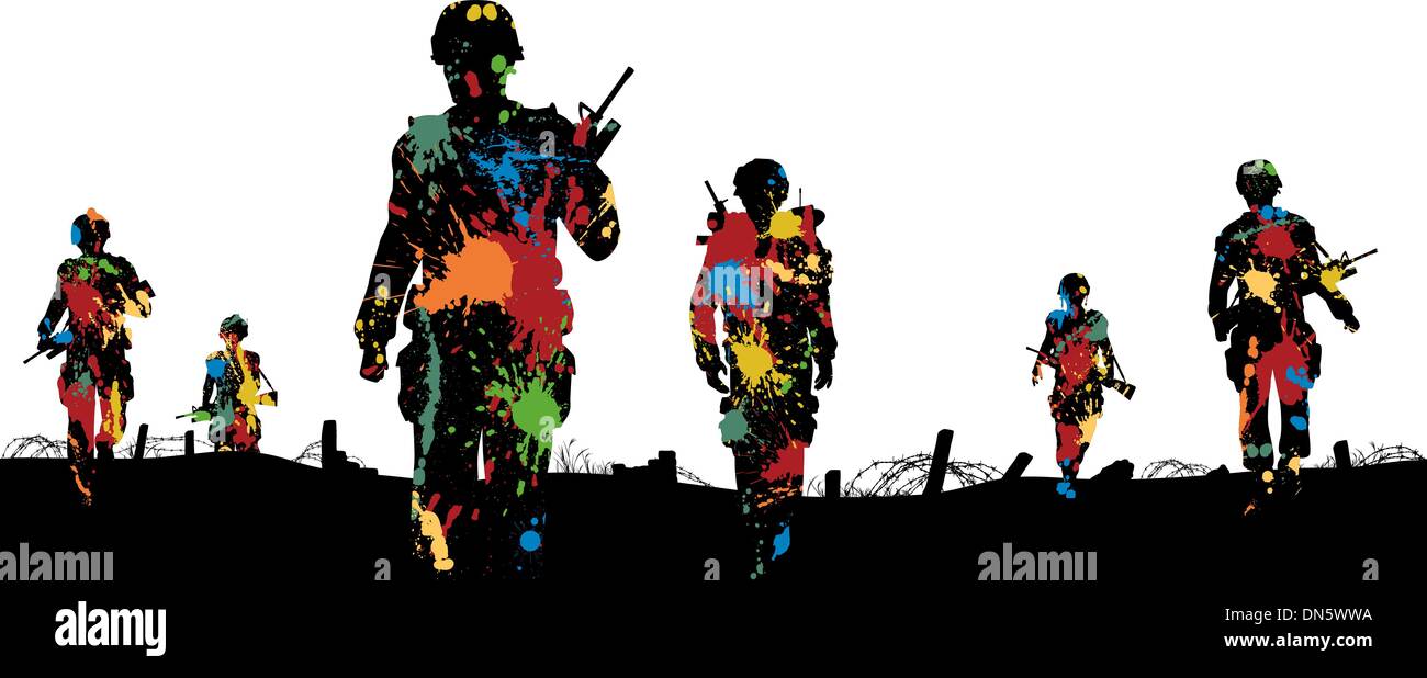 Paintball Vector Vectors High Resolution Stock Photography and Images ...