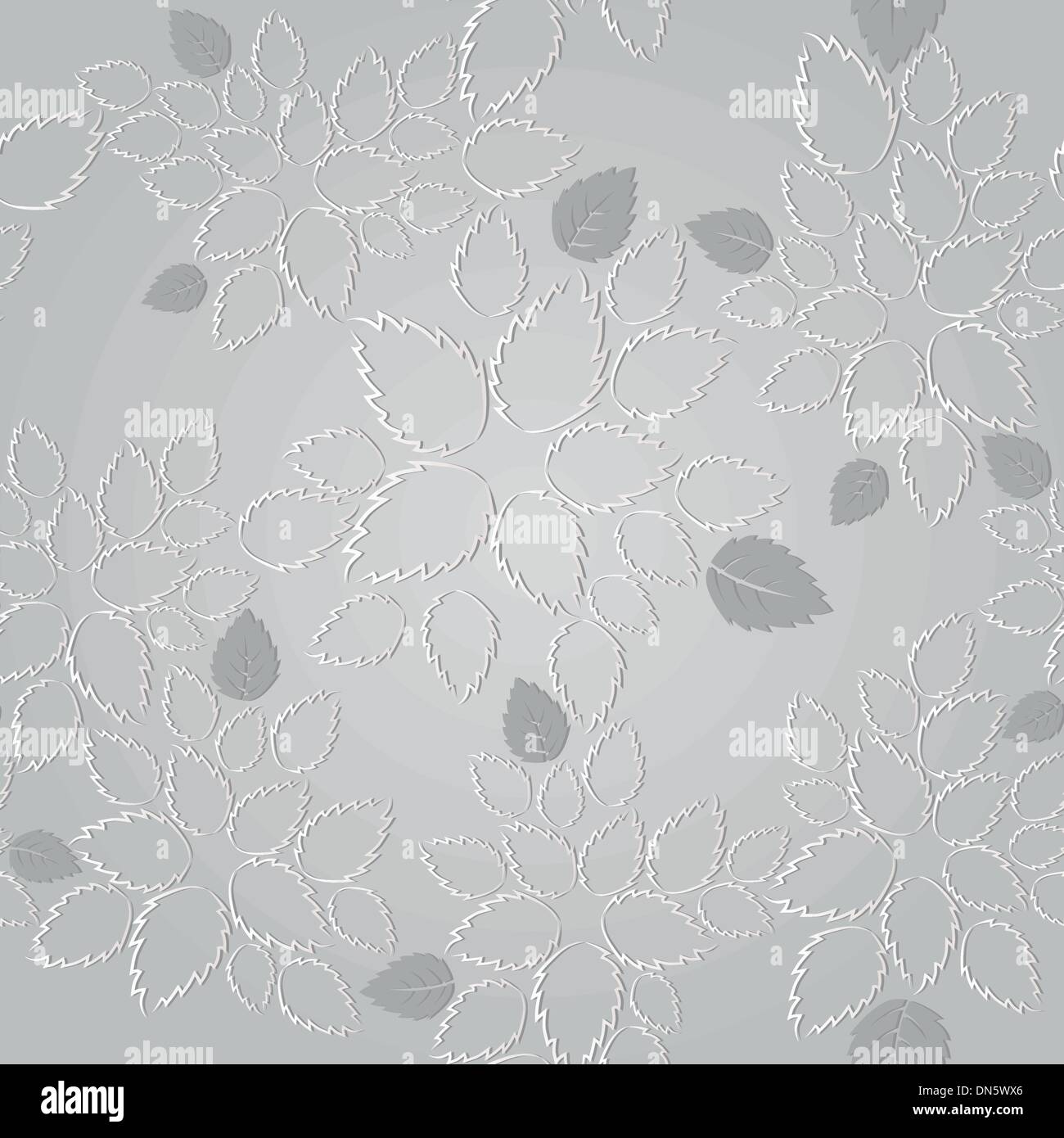 Decorative silver pattern Stock Vector Images - Alamy