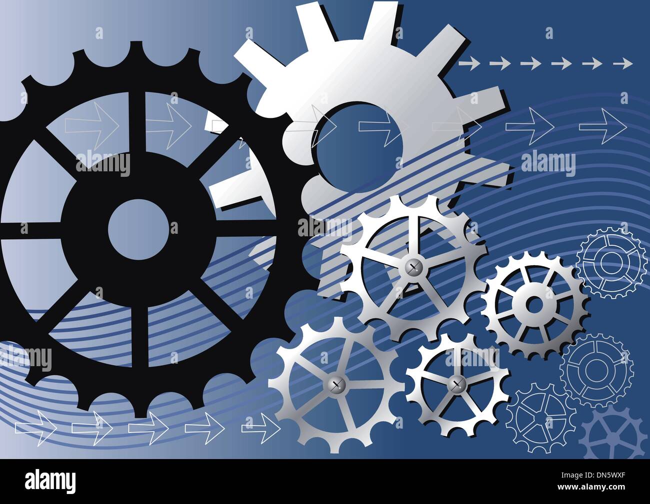 Vector mechanical background Stock Vector Image & Art - Alamy