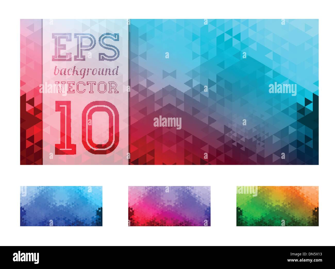 Triangle retro background Stock Vector Image & Art - Alamy