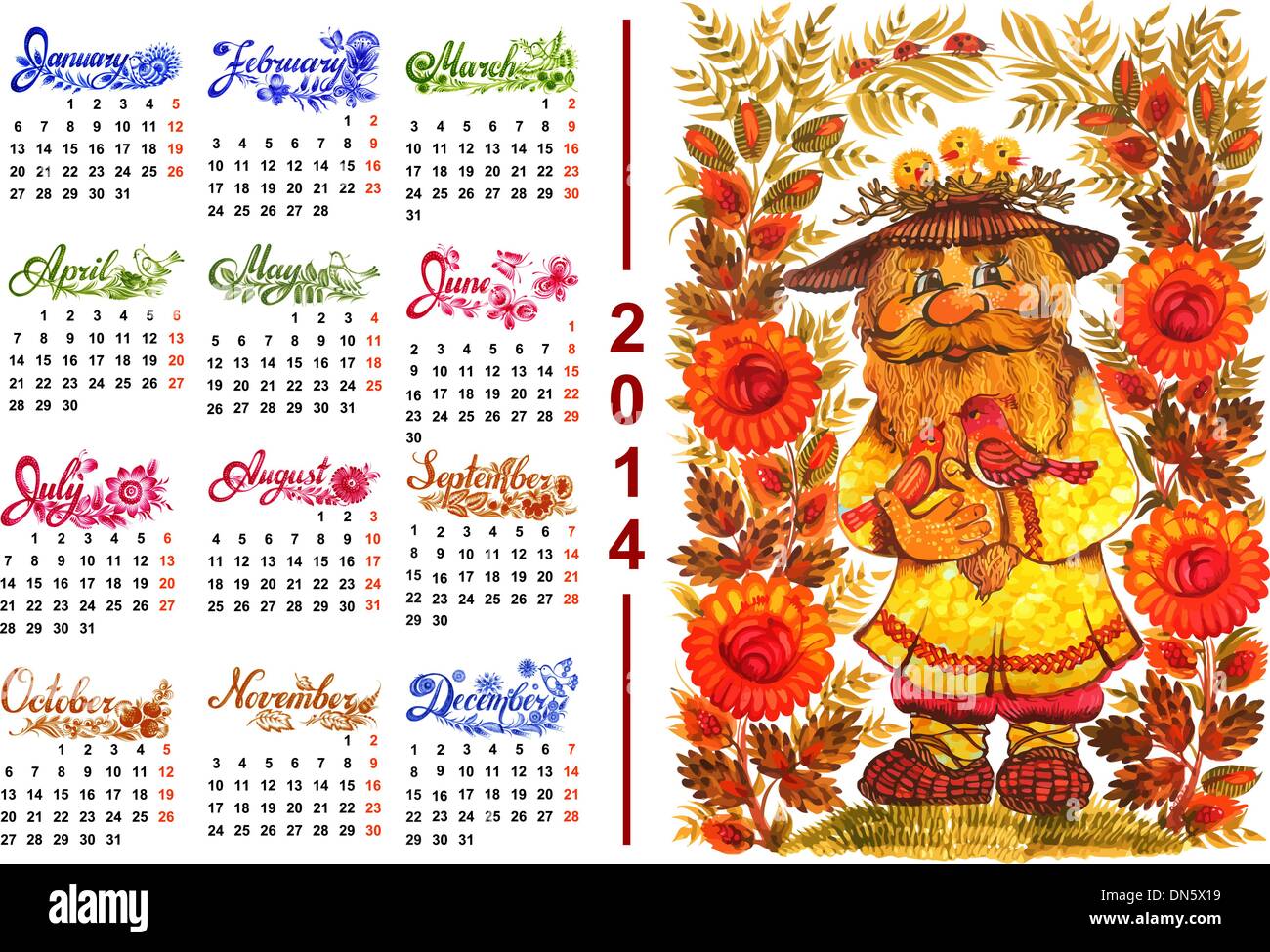 365 calendar Stock Vector Images - Alamy