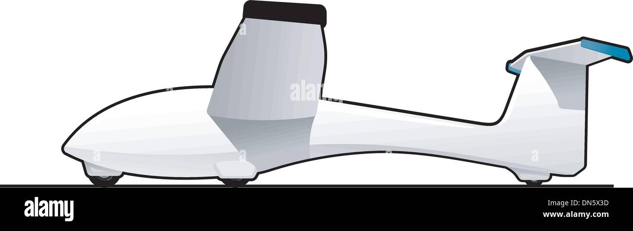 Flying glider Stock Vector Images - Alamy