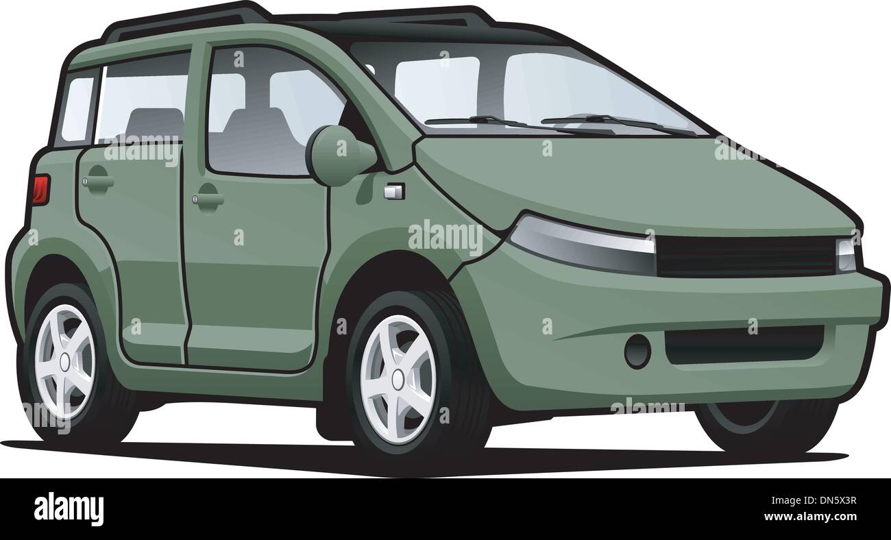 Small motor car Stock Vector Images - Alamy