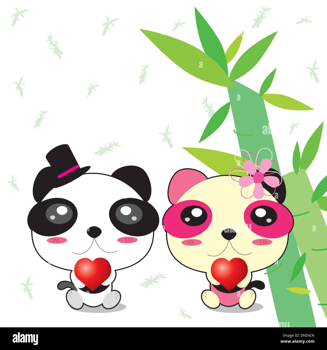 Lovely couple cartoon Stock Vector Images - Alamy