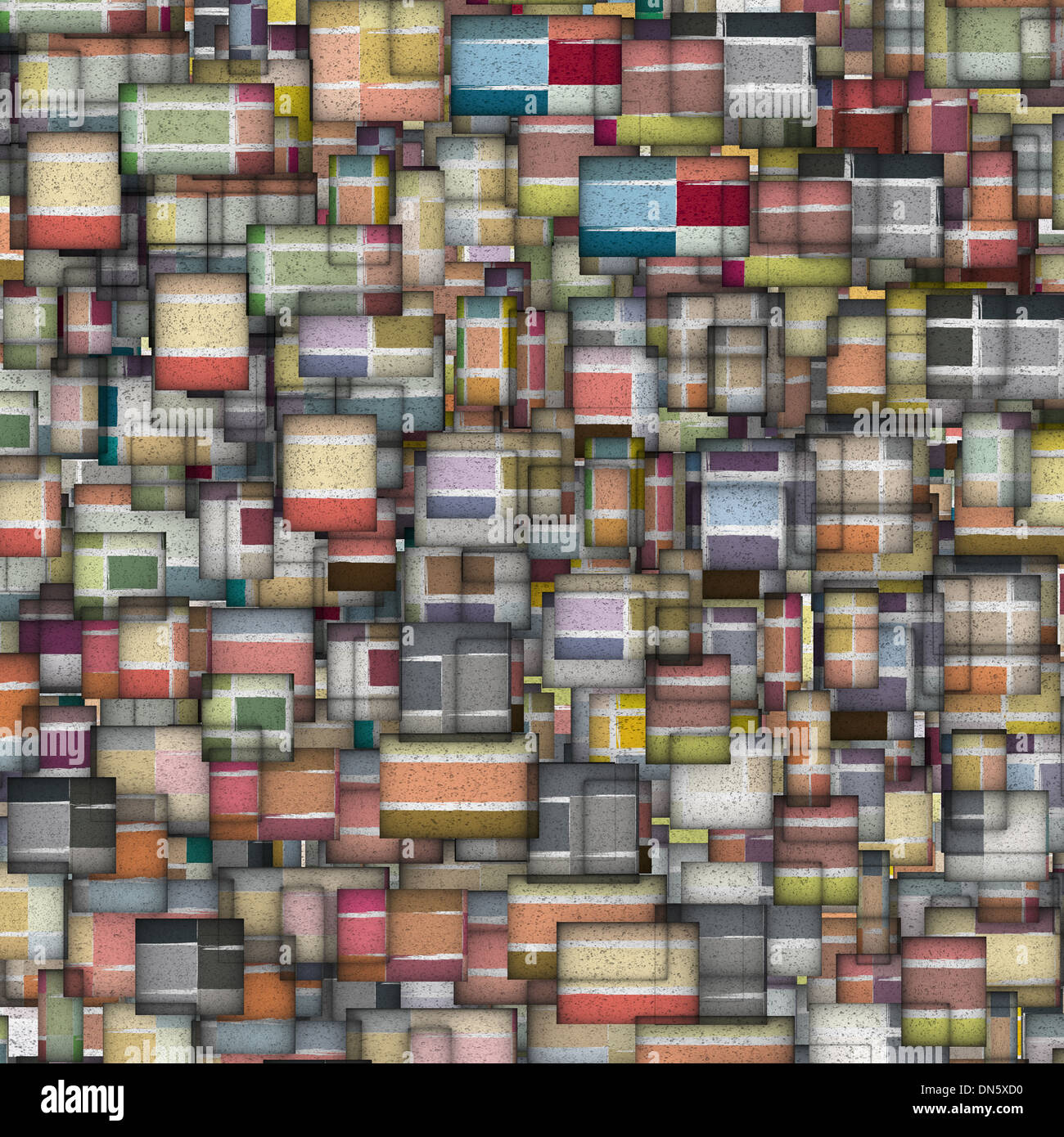 mosaic tile fragmented backdrop in multiple color Stock Photo - Alamy