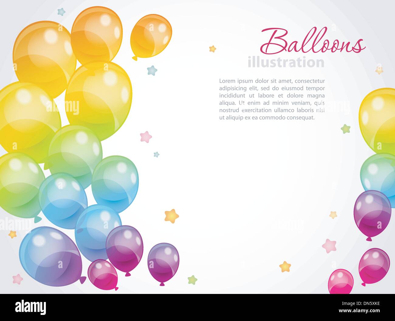 Confetti new background defocused Stock Vector Images - Alamy