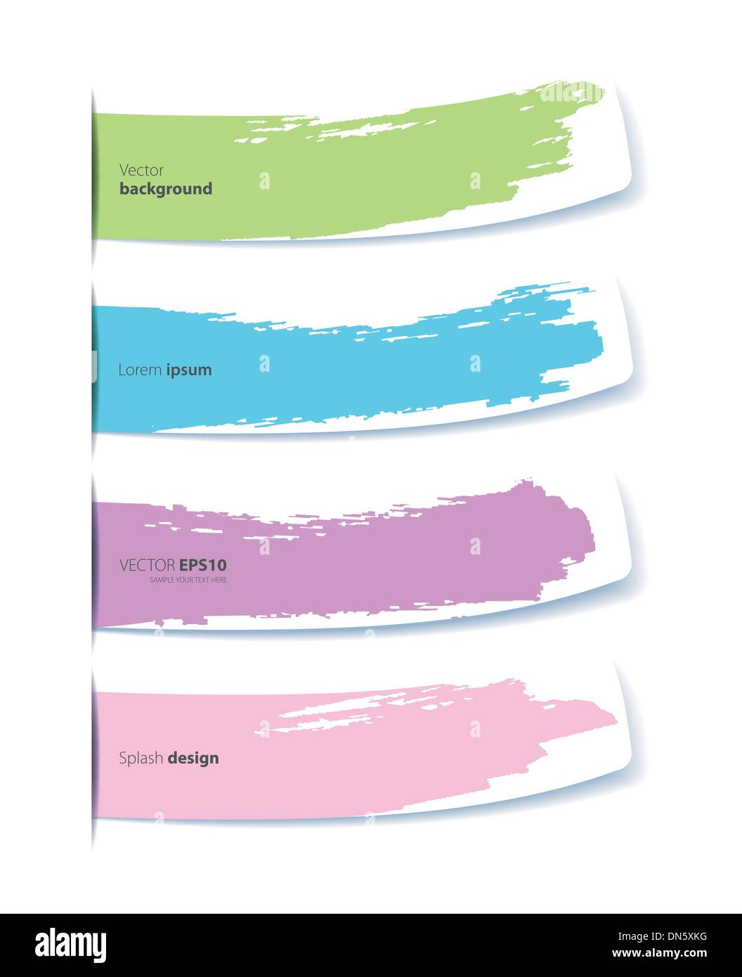 Splash designs set Stock Vector Image & Art - Alamy