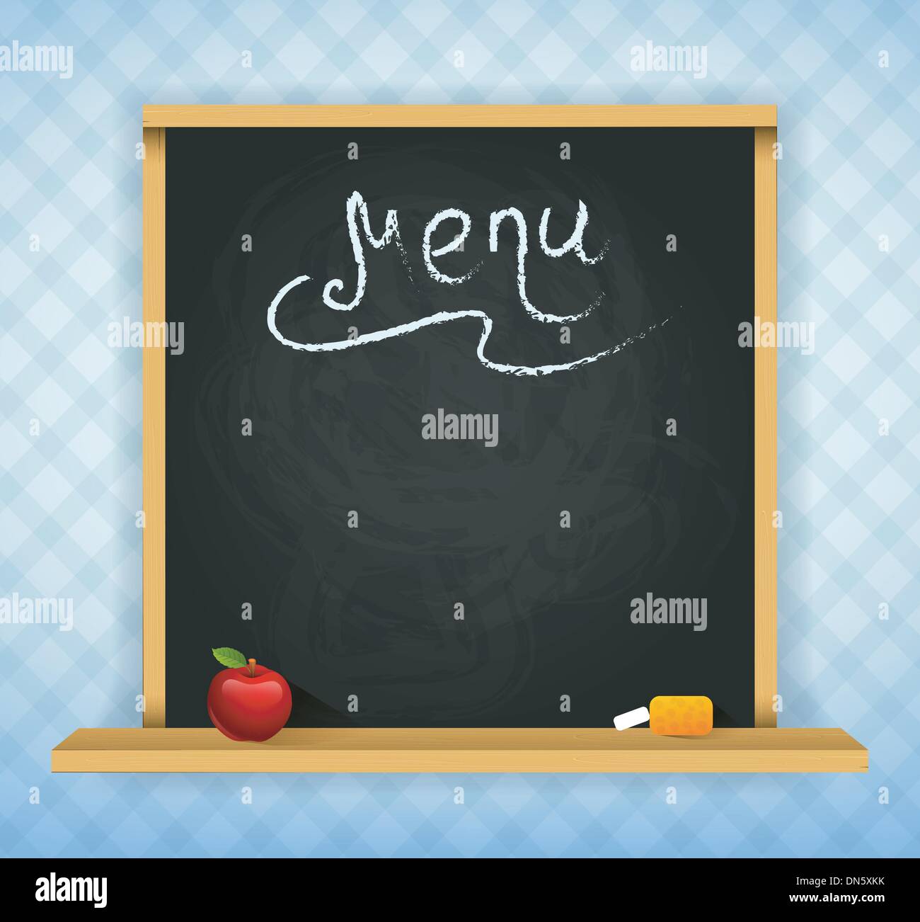 Cafe chalkboard border hi-res stock photography and images - Alamy