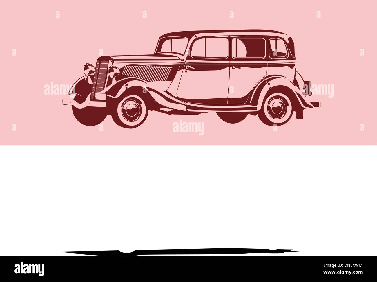 Motor car pink Stock Vector Images - Alamy
