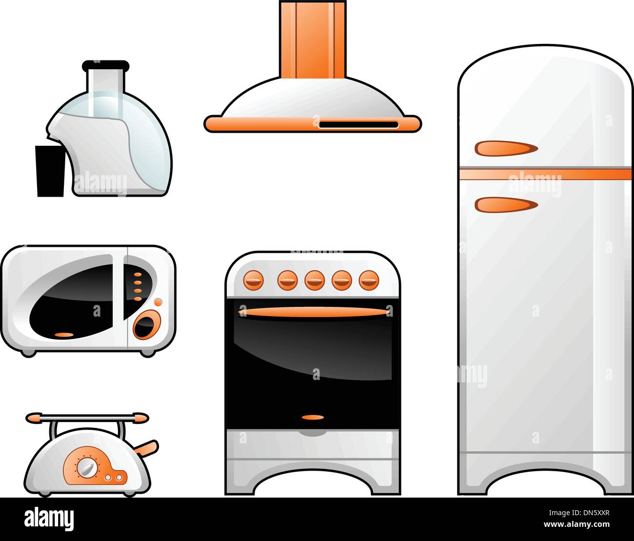 Consumer goods appliance Stock Vector Images - Alamy