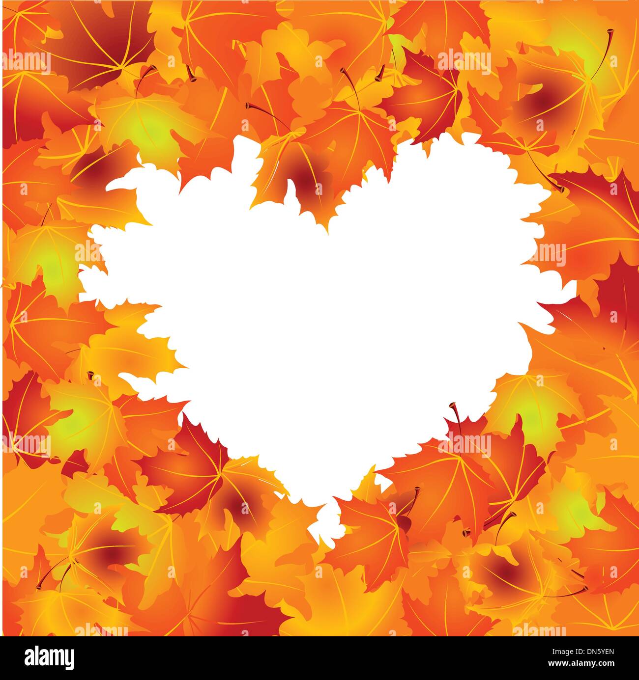 Autumn leaf element design Stock Vector Images - Alamy