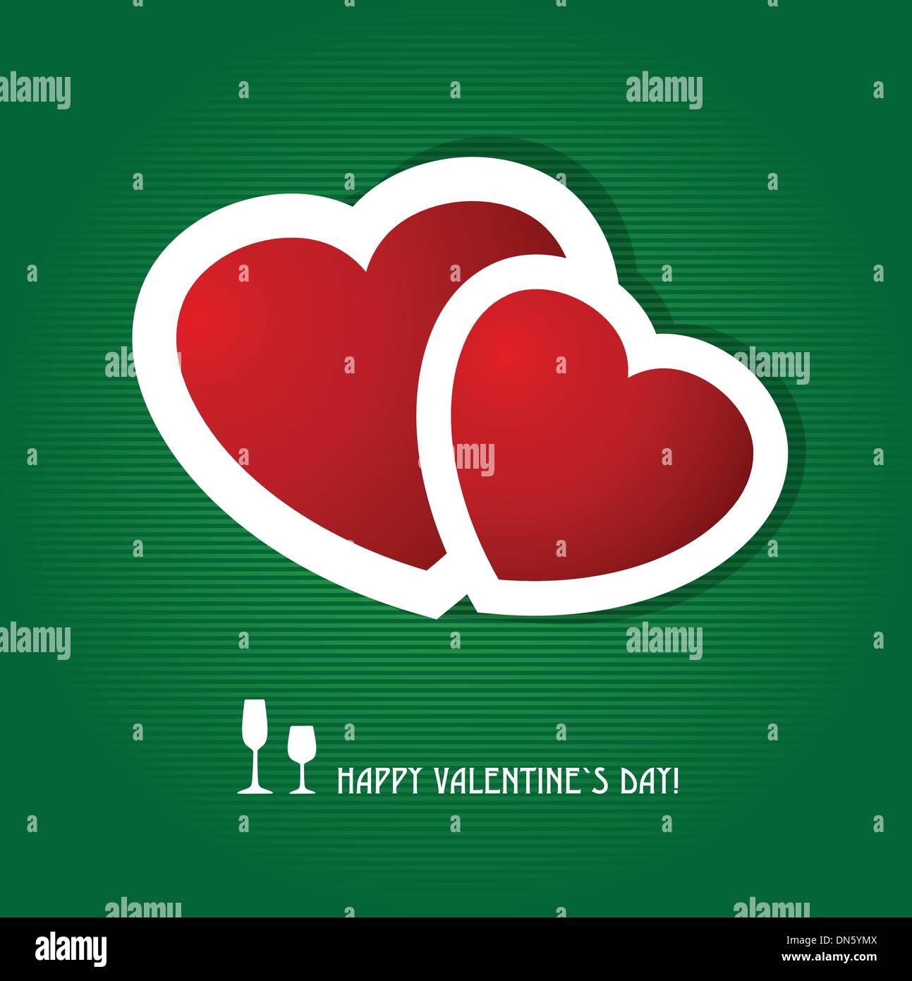 Red on dark green Stock Vector Images - Alamy