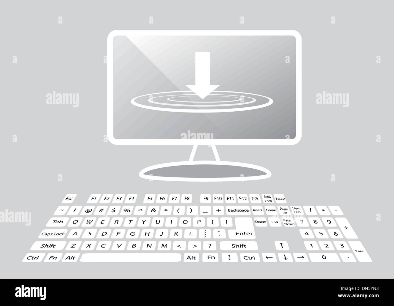 Computer art vector vectors Stock Vector Images - Alamy