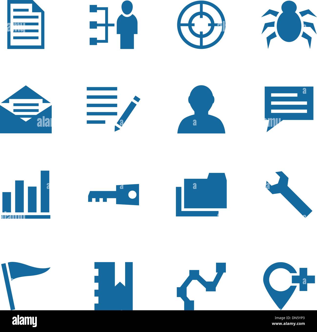 Collection of vector icons for design Stock Vector Image & Art - Alamy