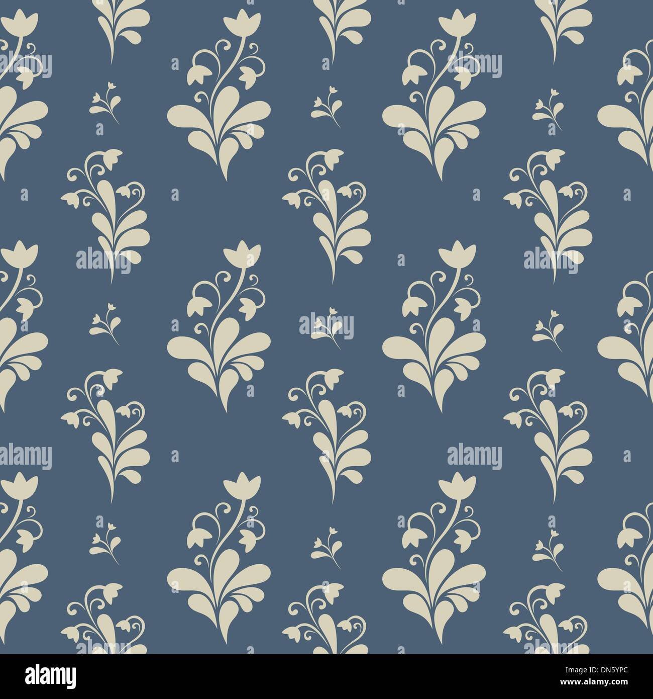 Floral ornate seamless pattern Stock Vector Image & Art - Alamy