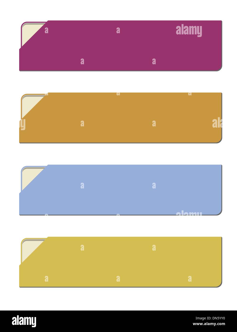 Button layout Cut Out Stock Images & Pictures - Alamy