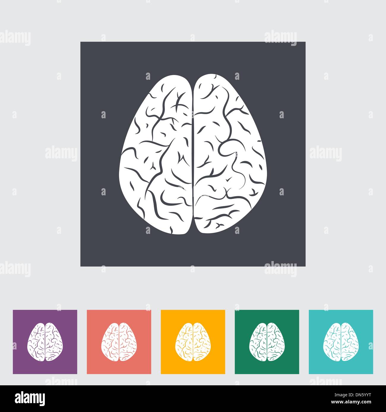 Brain section Stock Vector Images - Alamy