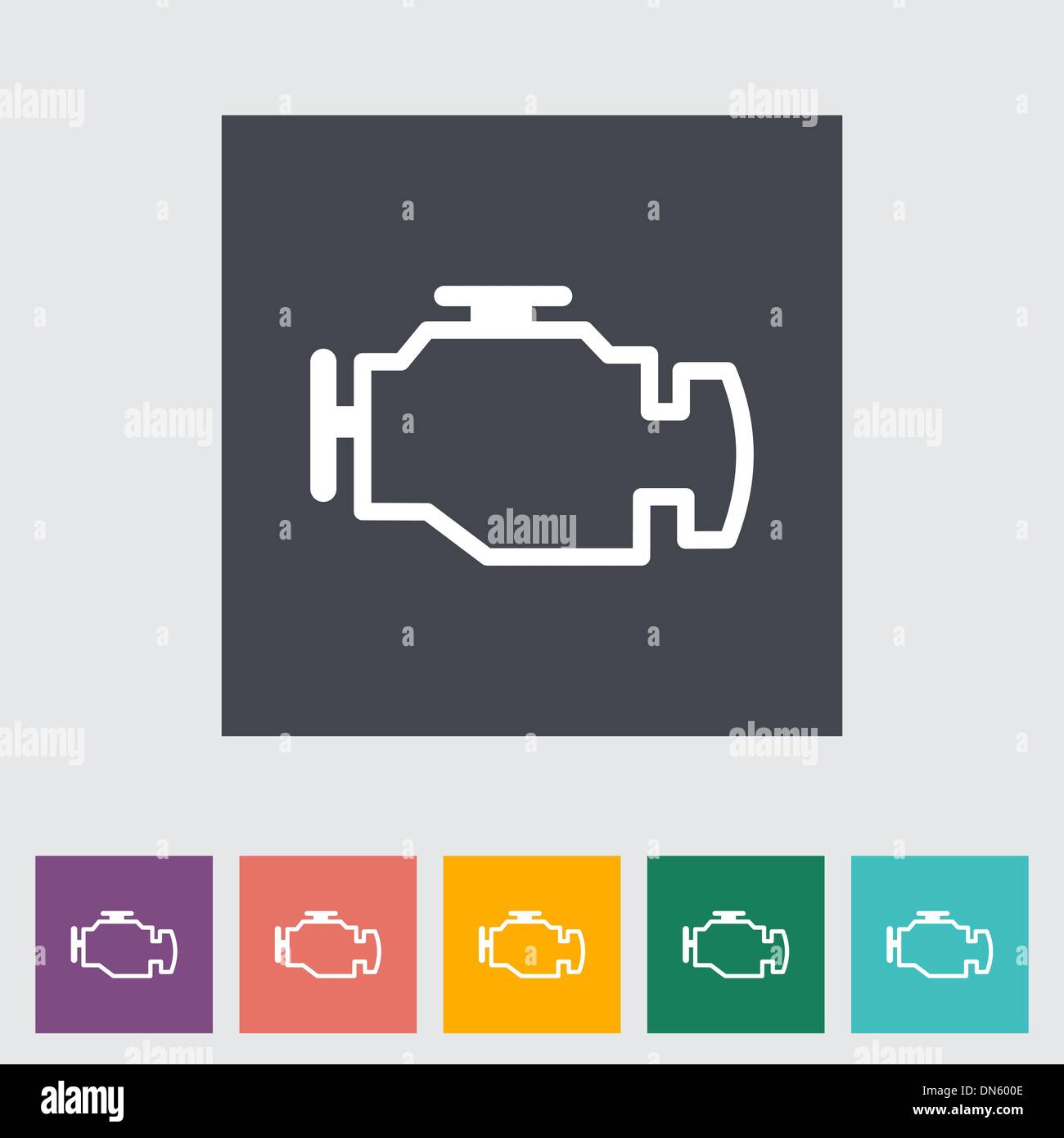 Electric car engine graphic Stock Vector Images - Alamy