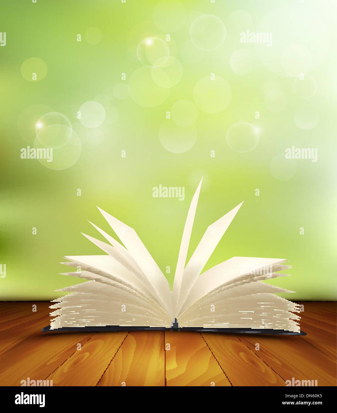 Close up green grass in Stock Vector Images - Alamy