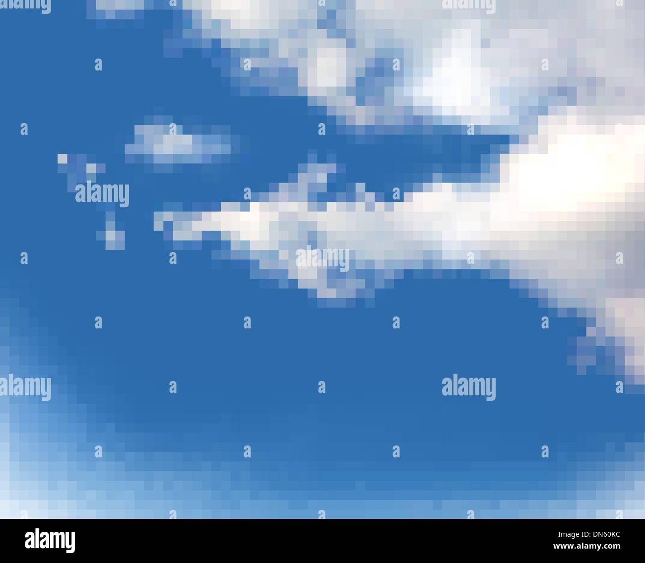 Sky clouds vector vectors hi-res stock photography and images - Alamy