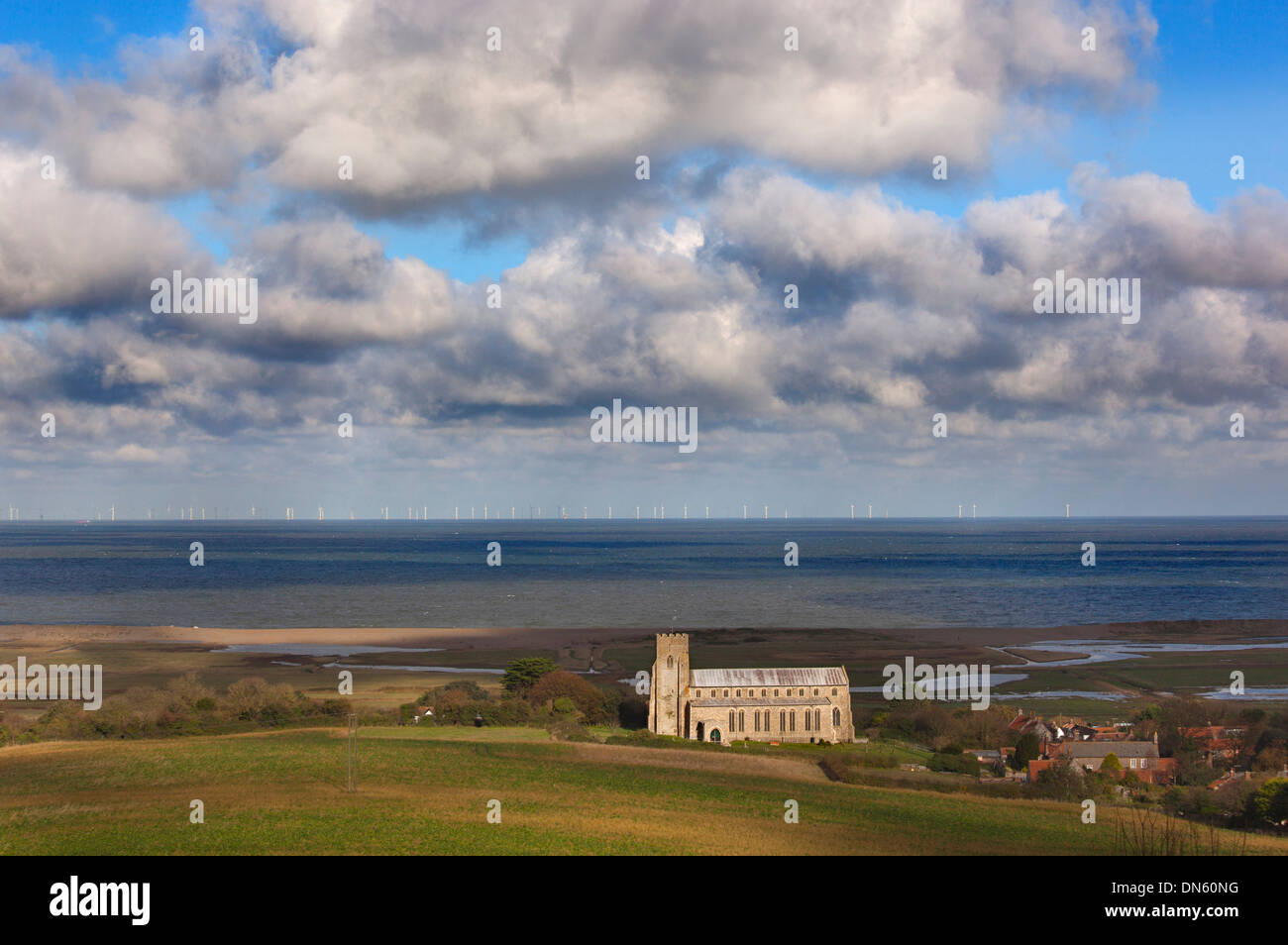 St nicholas church salthouse hi-res stock photography and images - Alamy