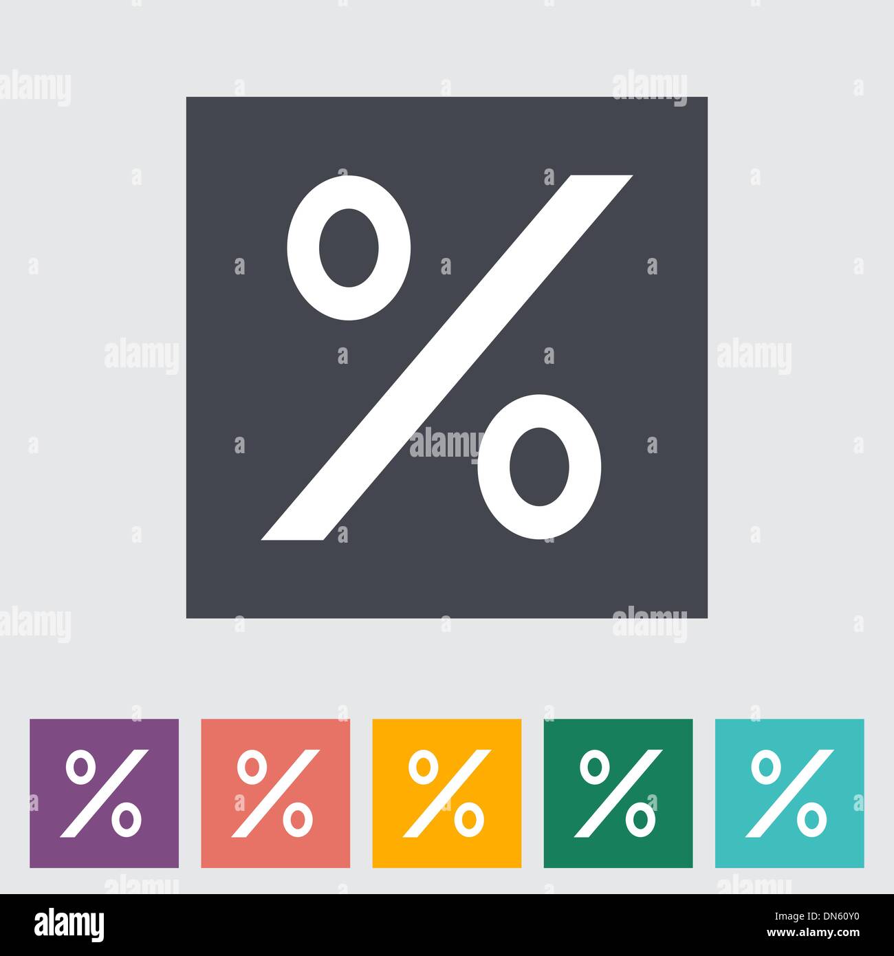 Percent sign icon Stock Vector Images - Alamy
