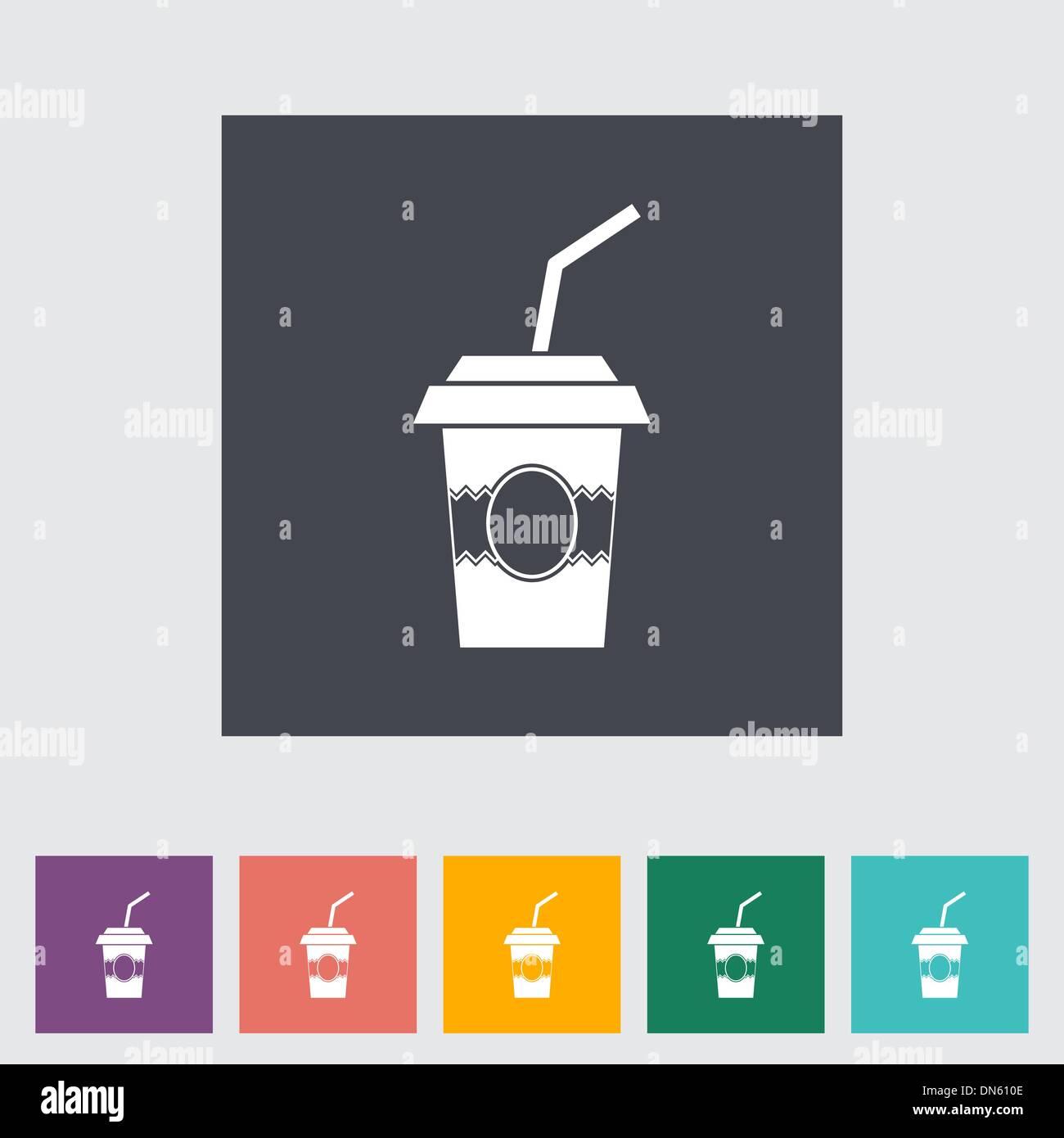 Paper fast food cup Stock Vector Image & Art - Alamy